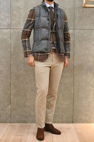 MOORER（ムーレー）ダウンベストの着こなし｜2015年11月vol.2 No.02インポートメンズセレクトショップring(リング ...